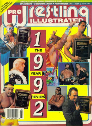 Pro Wrestling Illustrated Magazine: 1992 The Year in Wrestling (March ...