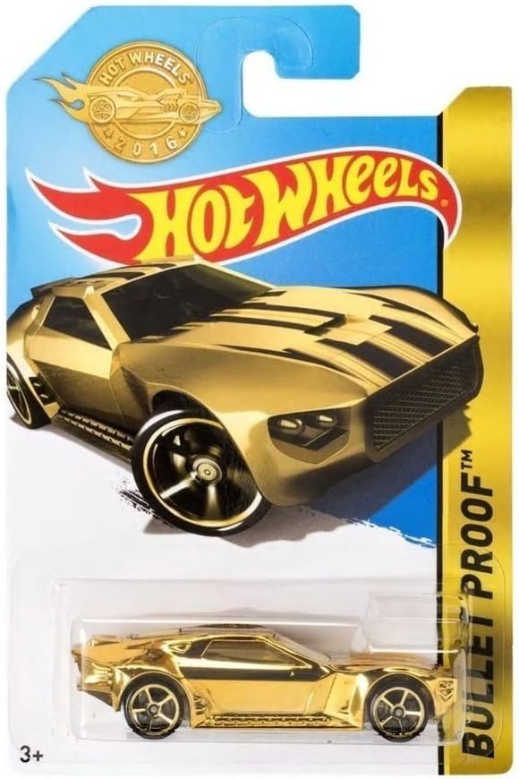 HOT WHEELS 2016 SPECIAL EDITION BULLET PROOF GOLD: Amazon.co.uk: Toys ...