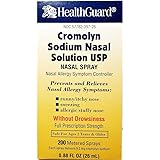 Amazon.com: Healthguard Cromolyn Sodium Nasal Solution - .88 oz, Pack ...