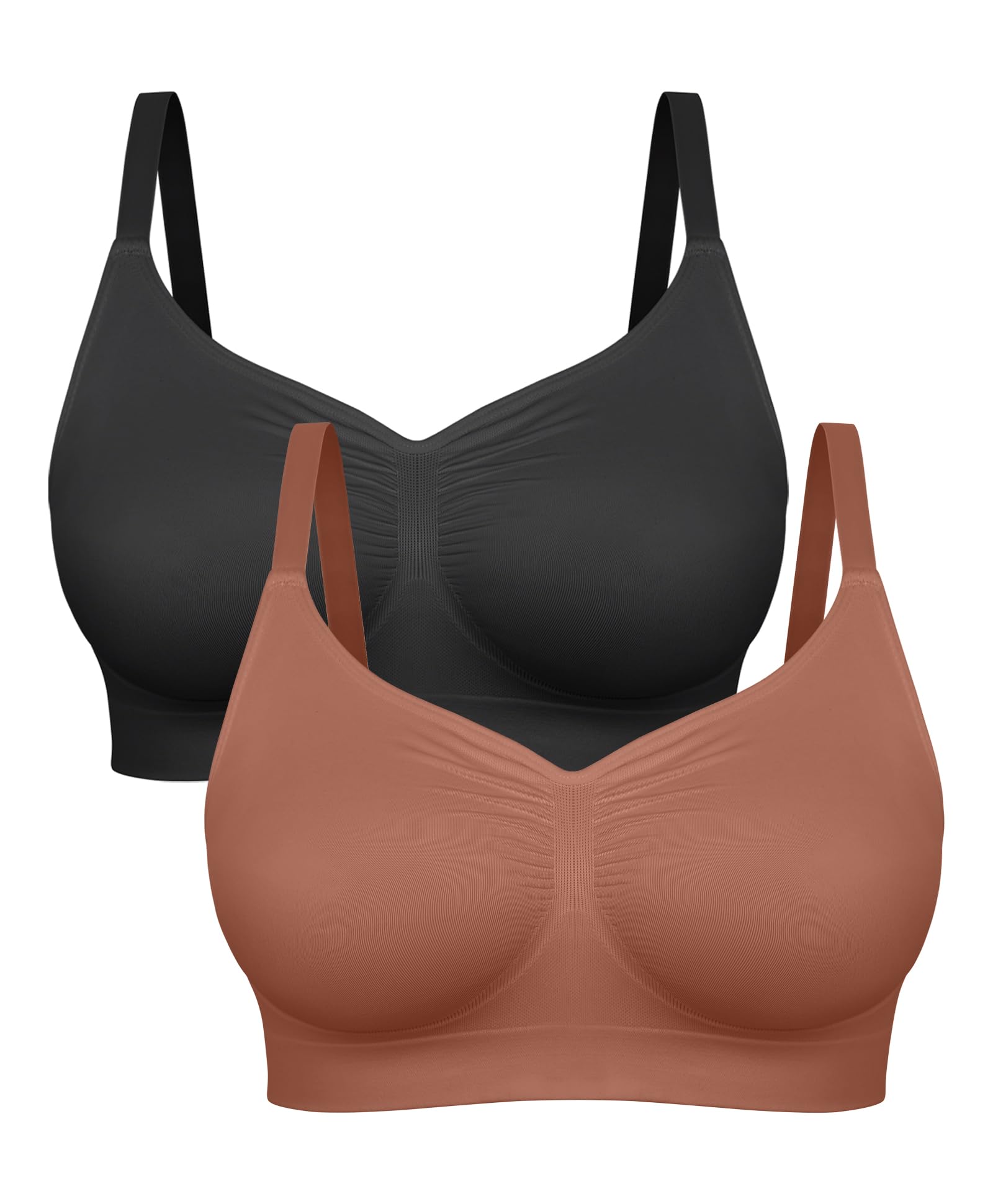 FeelinGirl Bralettes for Women No Underwire Supportive Full Coverage ...