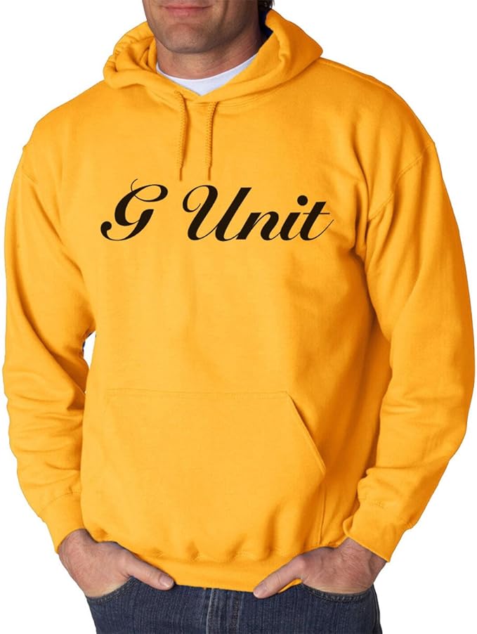 G Unit Logo Hoodie Classic Vintage Style Hip Hop Sweatshirt 50 Cent ...