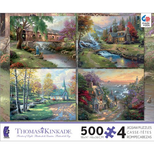 Thomas Kinkade Cottage Puzzles | Jigsaw Puzzles For Adults
