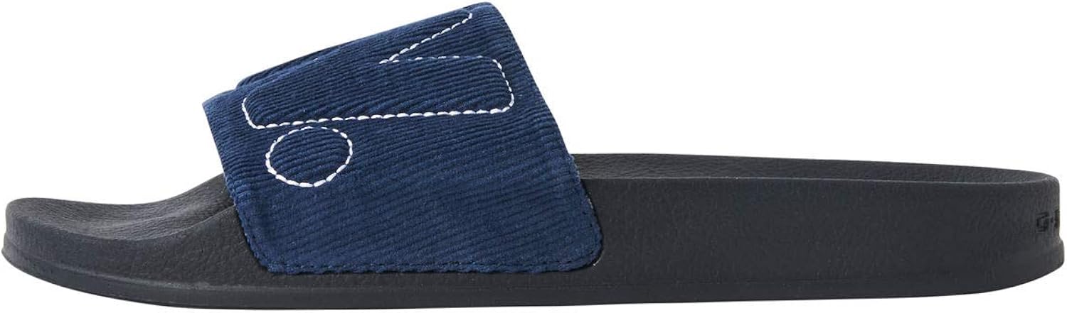 G-STAR RAW Men's Cart Slide Ii Open Toe Sandals, Blue (Servant Blue ...