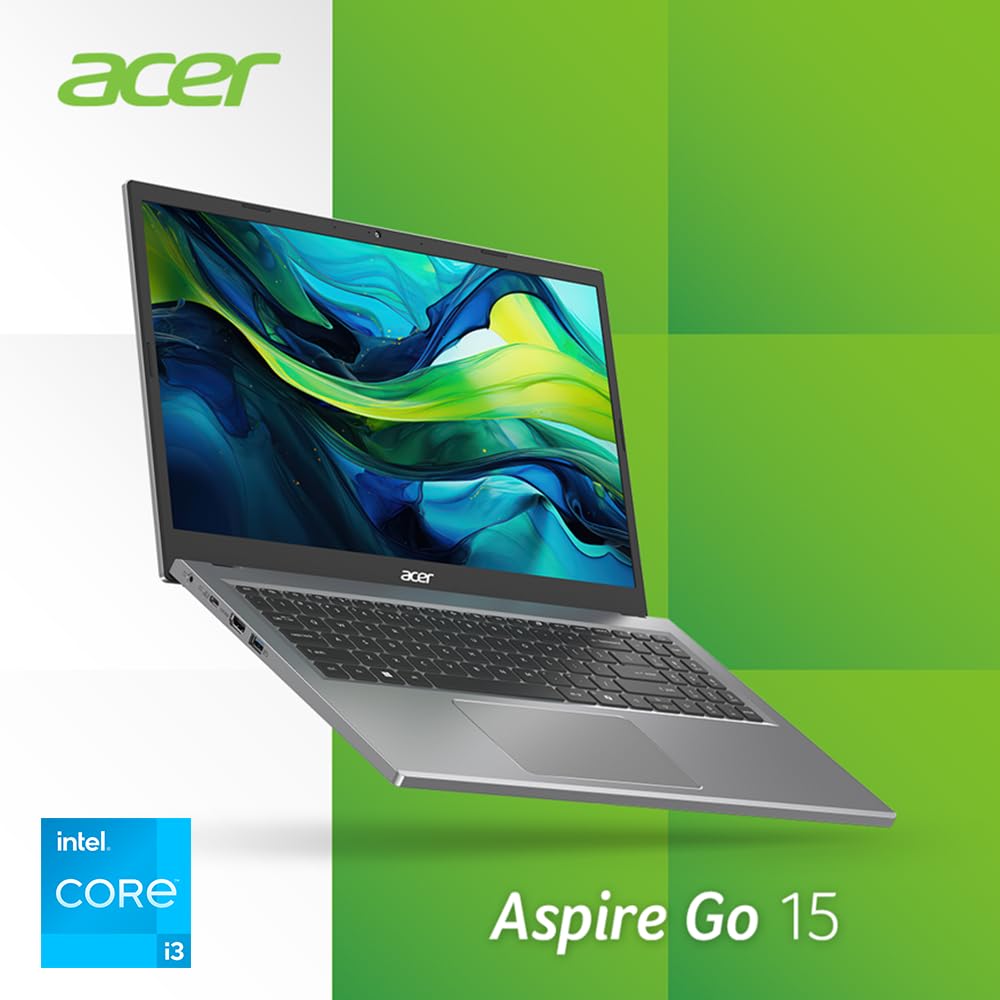 Acer Aspire Go 15 Slim Laptop | 15.6" Full HD IPS 1080P Display | Intel ...