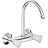 Grohe 32482002 Eurosmart New Mitigeur monocommande à bec haut pour ...