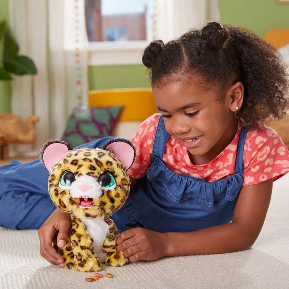 Mua FurReal Lil’ Wilds Lolly The Leopard Plush Toy, Electronic Pets ...