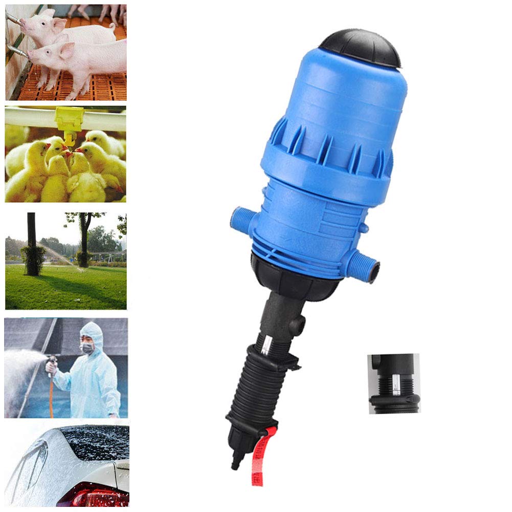 Buy 0.4-4% Adjustable Automatic Fertilizer Injector Dosing Device Irrigation Injector Liquid ...