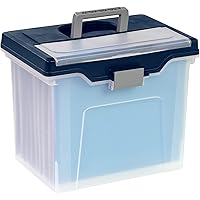 Amazon.com : Office Depot Large Mobile File Box, Letter Size, 11 5/8in ...