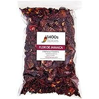Amazon.com : 1lb Dried Hibiscus Flowers perfect for Tea and Mexican Agua Fresca, Flor de Jamaica ...