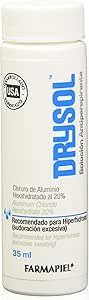 Drysol Spray Antitranspirante, 35 ml: Amazon.com.mx: Salud y Cuidado ...