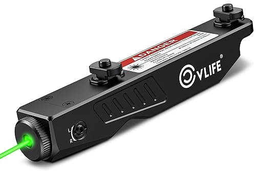 CVLIFE Green Laser Sight Compatible with M-Lok Picatinny Rail, Magnetic Rechargeable Green Laser ...