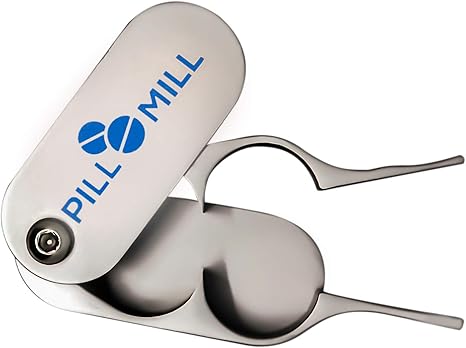 Pill Cutter Splitter by Pill Mill - Metal Blades that will never Dull ...