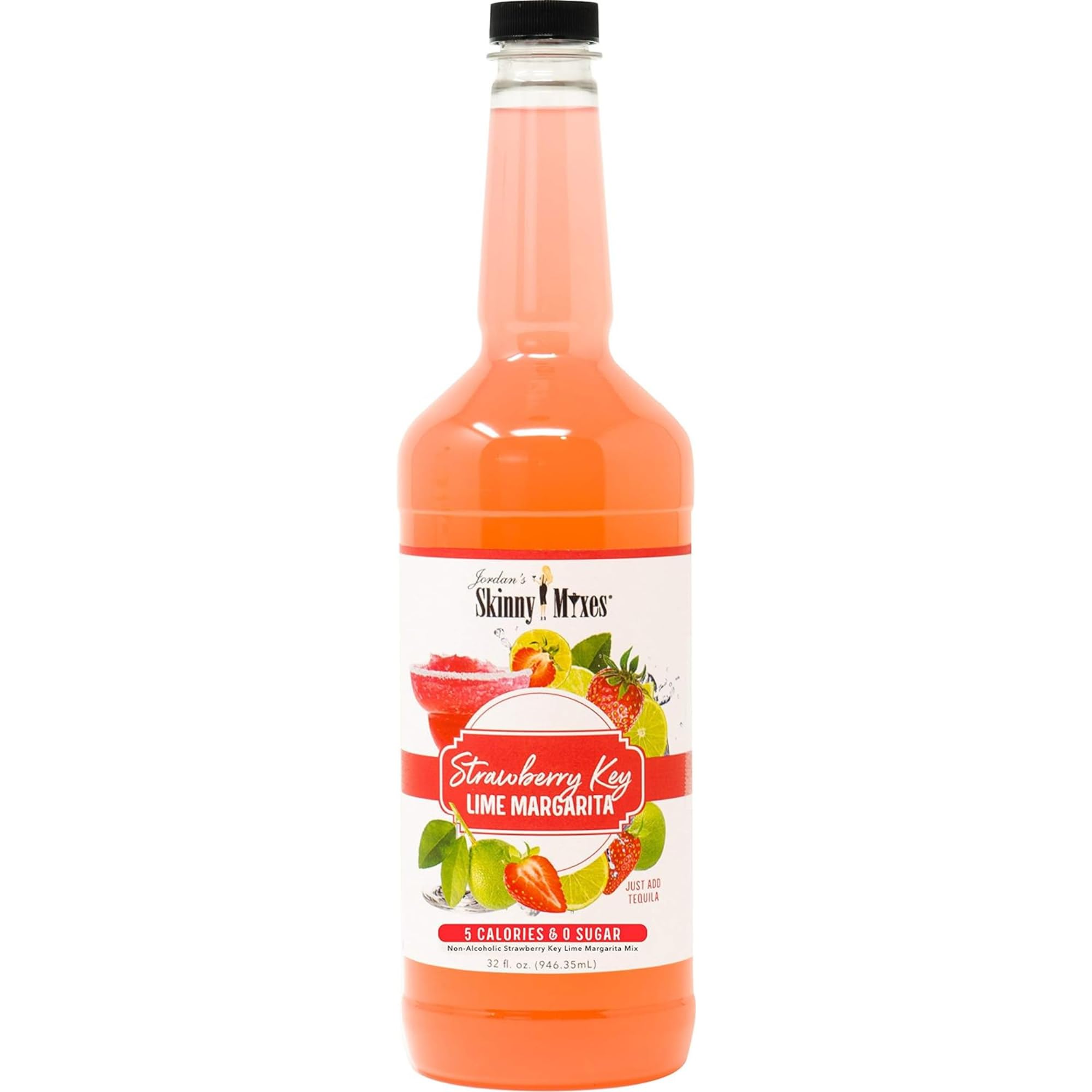 Jordan's Skinny Mixes Sugar Free Strawberry Key Lime Margarita Mix ...