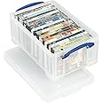 Amazon.com: Really Useful 9 Litre Clear Plastic Storage Box : Home & Kitchen