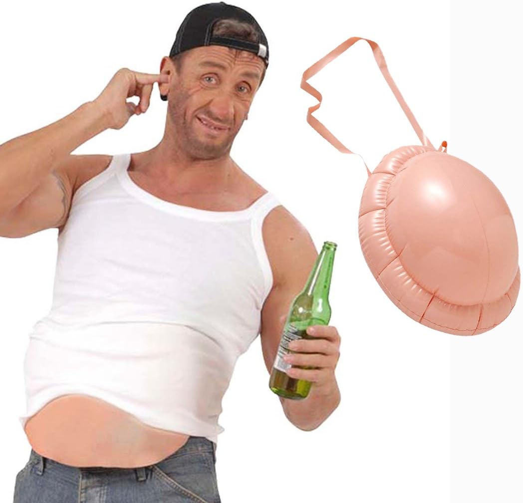 Inflatable belly beer belly costume humpback witch witches beer ...