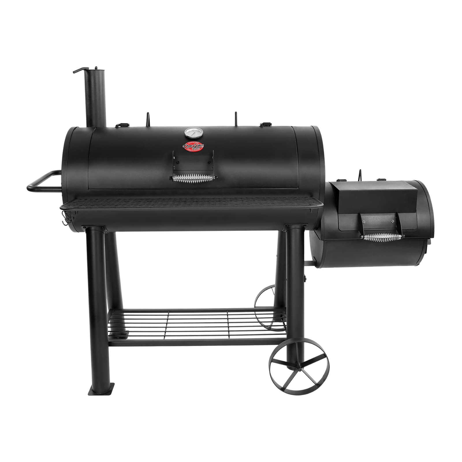 Char-Griller® Competition Pro® Barrel Grill and Offset Smoker, Includes ...