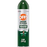Amazon.com: OFF! Deep Woods Insect Repellent Aerosol, Dry, Non-Greasy ...