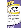 Caltrate Suplemento de Calcio 600 +M 600mg / 400 UI Frasco con 30 ...