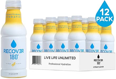 Amazon.com: Recover 180 Hydration Drink for Functional Performance ...