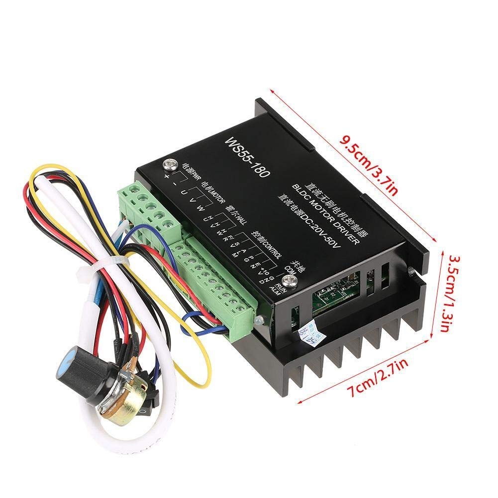 Buy Electronic component kit 3 Phase BLDC Motor Controller DC 20V-50V ...