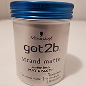 got2b Strand Matte Matt-Paste, 6er Pack (6 x 100 ml): Amazon.de: Beauty
