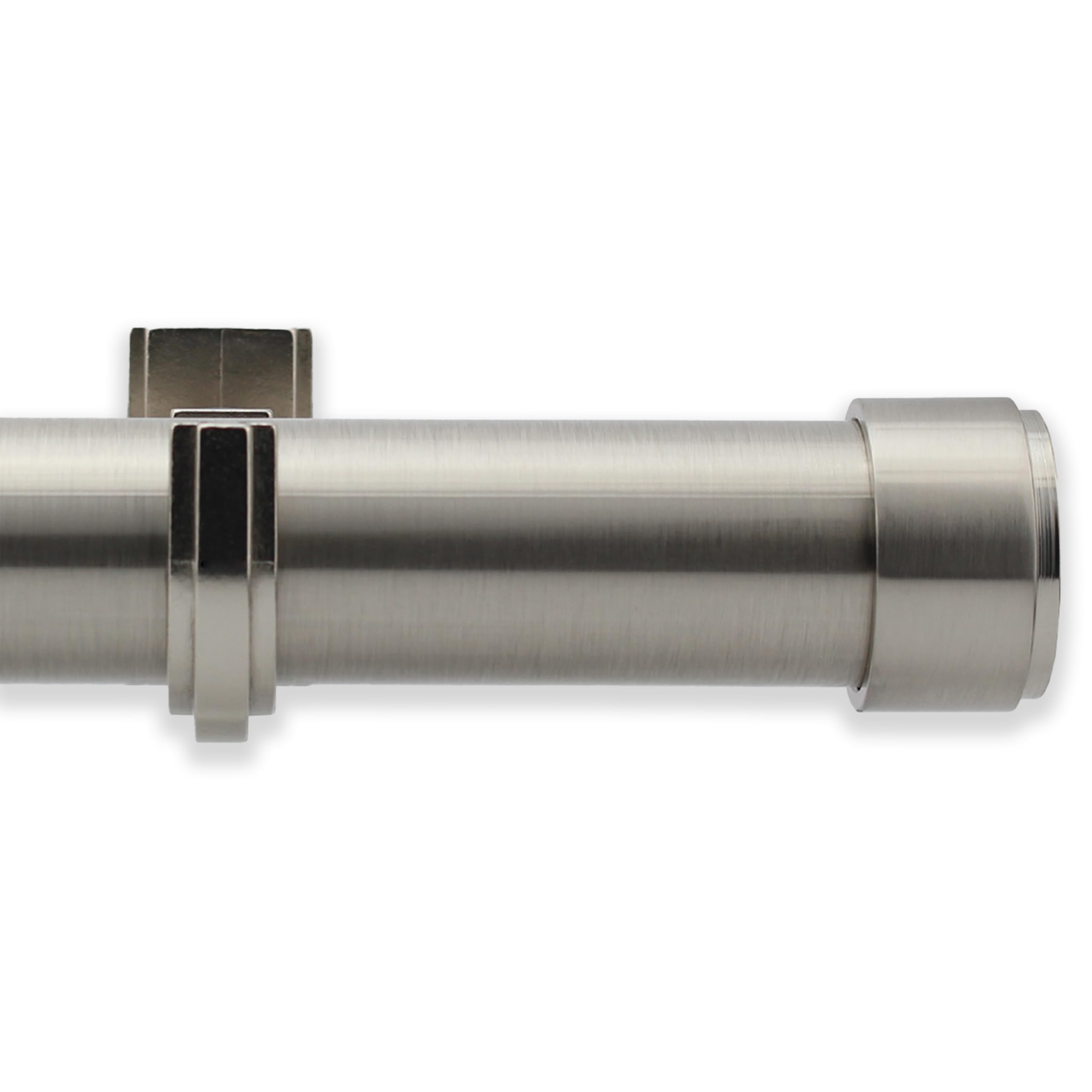 BlastHome™ Luxury 8 ft Custom Curtain Rod – 1 1/4" Large Diameter ...