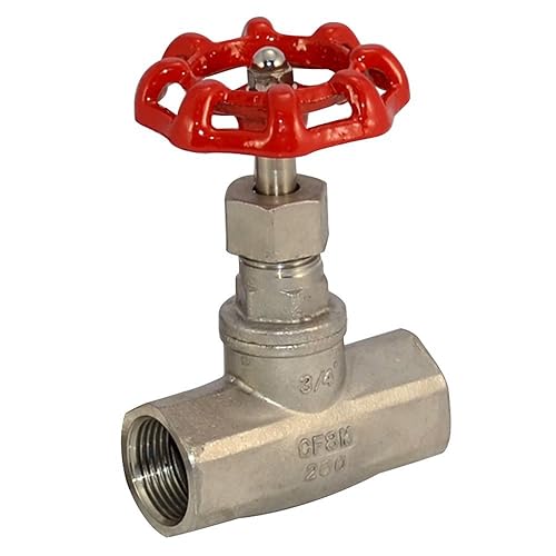 SUS SS 316 Heavy Duty Globe Valve 3/4" Stainless Steel CF8M NPT in Oman ...