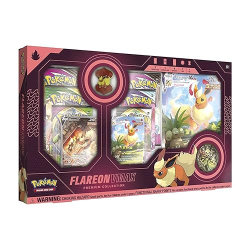 Pokemon TCG: Eevee Evolution VMAX Premium Collection, Multi-Color,9 x ...