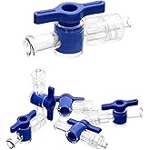 Amazon.com: QWORK 3-Way Stopcocks with Luer Connection, Medical Injection Stopcock, Sterile, 5 ...