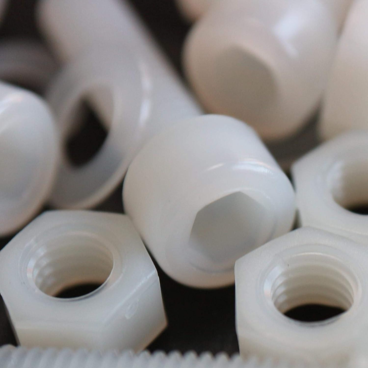 50 x Nylon-Inbusschrauben, M5 x 20mm, Kunststoff Maschinenschrauben ...