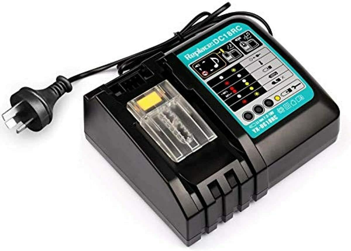 Replace for Makita DC18RC 14.4V-18V Li-Ion Fast Battery Charger – New! – BigaMart