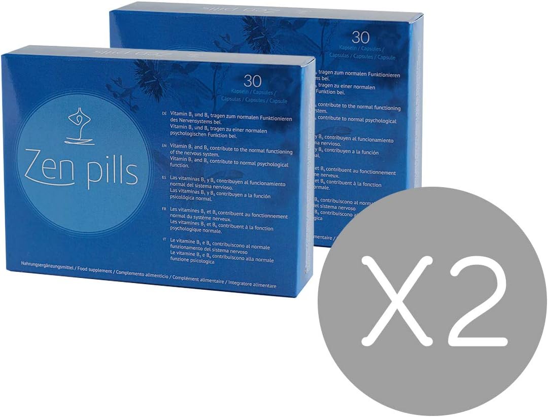 2 Zen Pills: Entspannende Tabletten gegen Stress und Angstzustände ...