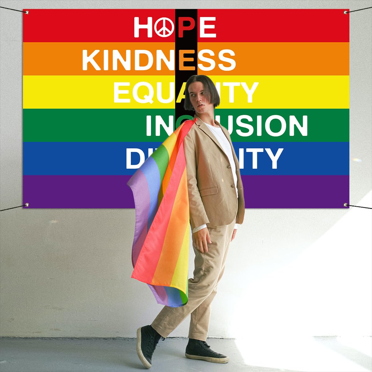 Mua Sunwer Pride Photo Booth Backdrop June LGBT Gay Lesbian Bisexual ...