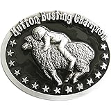 Amazon.com: JEAN'S FRIEND Vintage Blue Enamel Initial Mutton Busting ...