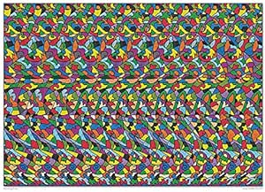 Amazon.com: Running Free 18"x13" Stereogram Poster: Prints: Posters ...
