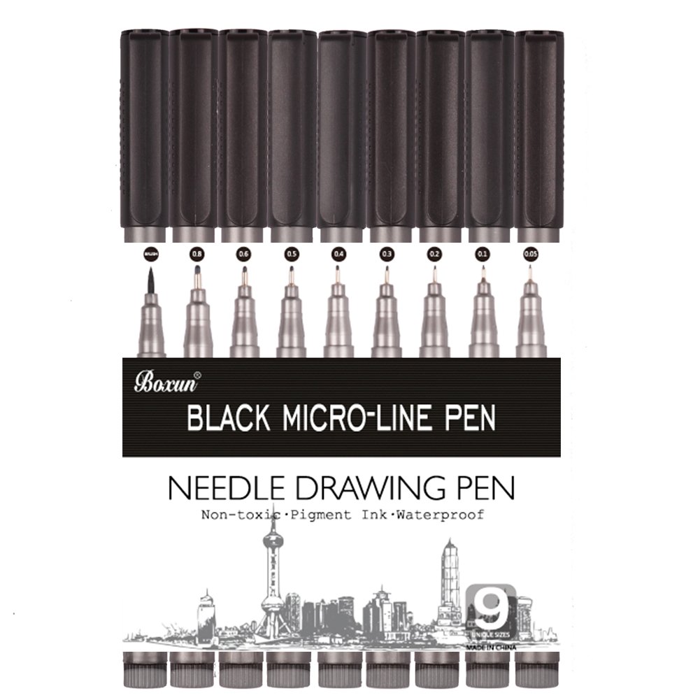 Mua Black Micro-line Pens for Drafting - Ultra Fine Point Technical ...