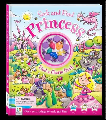 Seek and Find Princess Find a Charm Book: 9781743084960: Amazon.com: Books