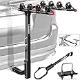 Amazon.com: 4 Bike Rack Bicycle Carrier Racks Hitch Mount Double ...