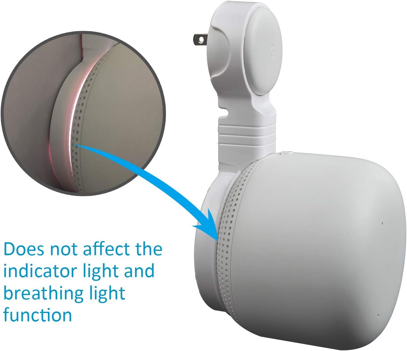 STANSTAR Sturdy Outlet Wall Mount for Google Nest Point, Space Saving ...