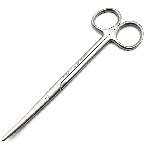 Amazon.com: Metzenbaum Dissecting Scissor Curved Blunt Tips 14 cm O.R ...