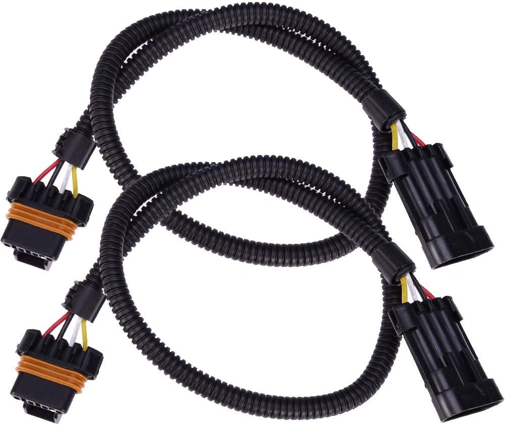 2Pcs 24 LT1 Oxygen O2 Sensor LS1 LS6 LT4 Header Extension Wire Harness ...
