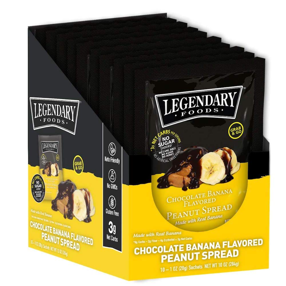 Amazon.com : Legendary Foods Almond & Cashew Butter Squeeze Packets ...