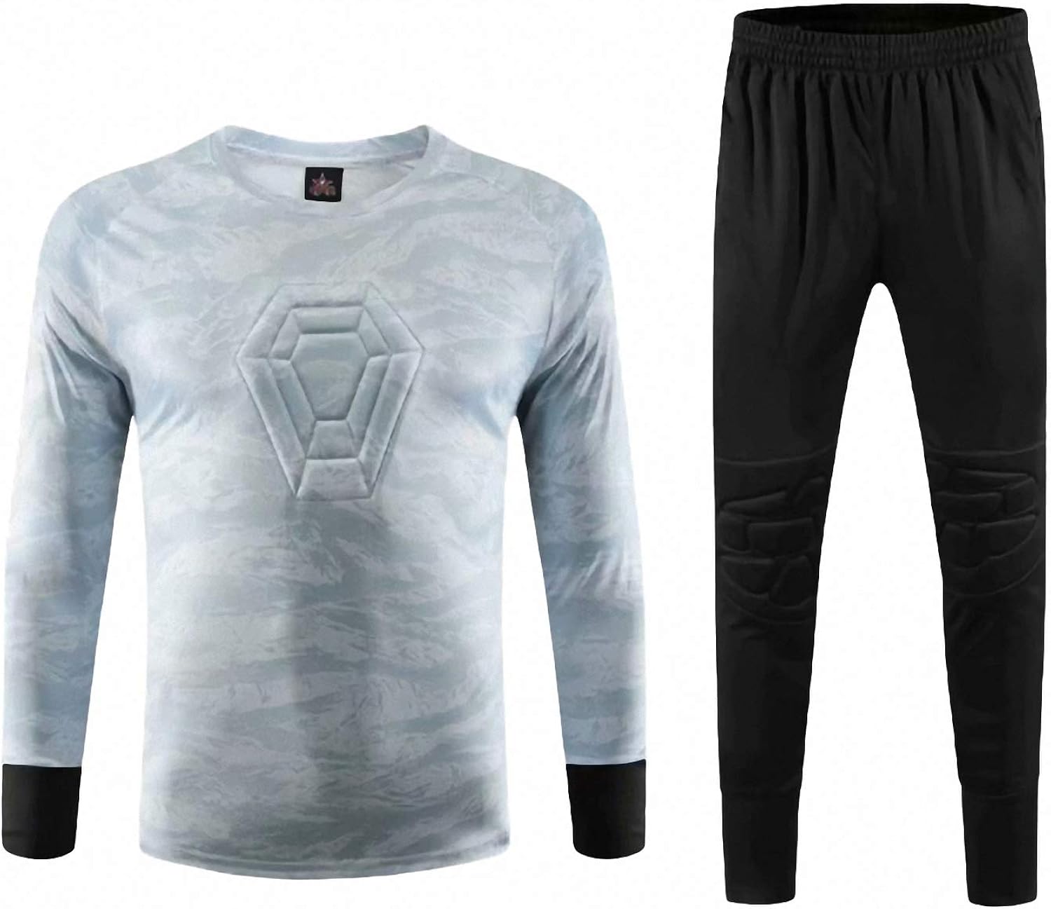 HGYJ Futbol Jersey Goalkeeper,Trajes de Portero para Adultos y Niños ...