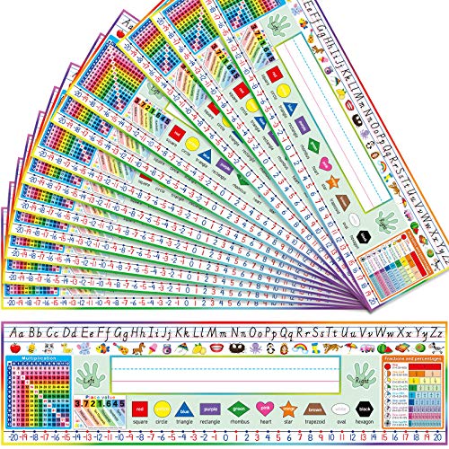 36 Pieces Classroom Name Tags Multipurpose Manuscript Name Plates ...