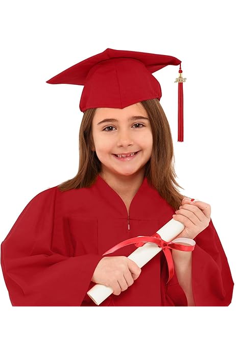 Toga Y Birrete De Graduación Infantil 2025 - Preescolar/guardería (2-12 ...