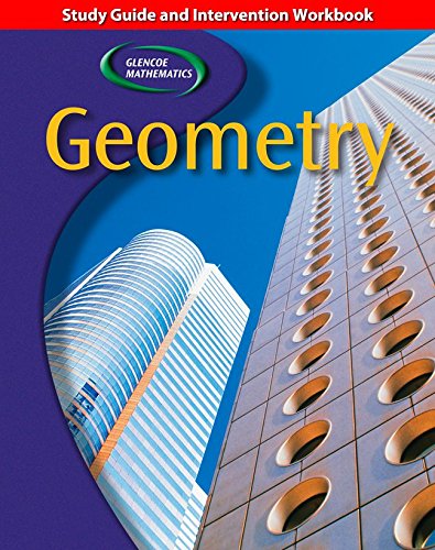 Geometry, Study Guide and Intervention Workbook - 9780078601910 | SlugBooks