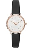 Michael Kors Womens Analogue Quartz Watch with Leather Strap MK2747 ...