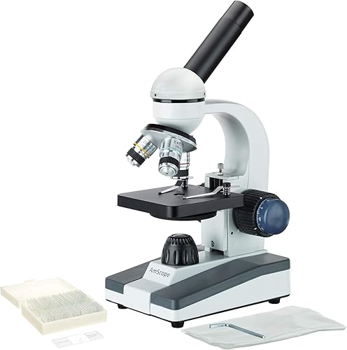 AmScope M150 Series Portable Student Monocular Compound Microscope ...