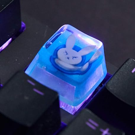 Mua Gaming Keycaps DVA Pink Custom Overwatch Resin Keycaps for Cherry ...