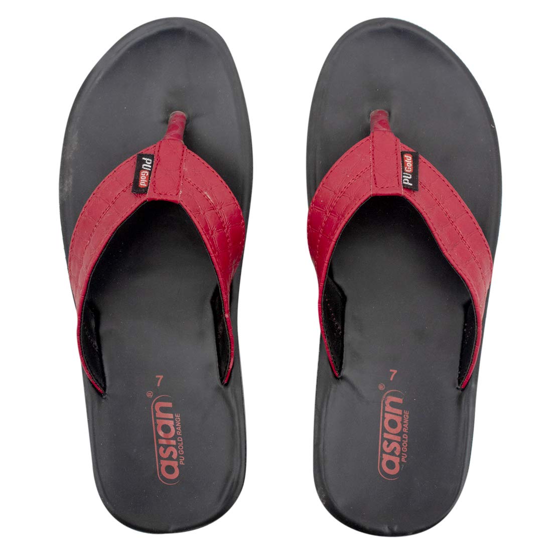ASIAN 1008 red Chappal for Men Casual Slippers for Boys Stylish | Thong ...